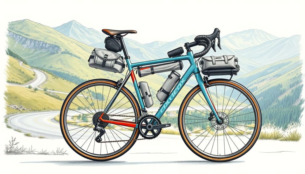 Bikepacking mit dem Rennrad: Schnelle Touren auf leichtem Gepäck